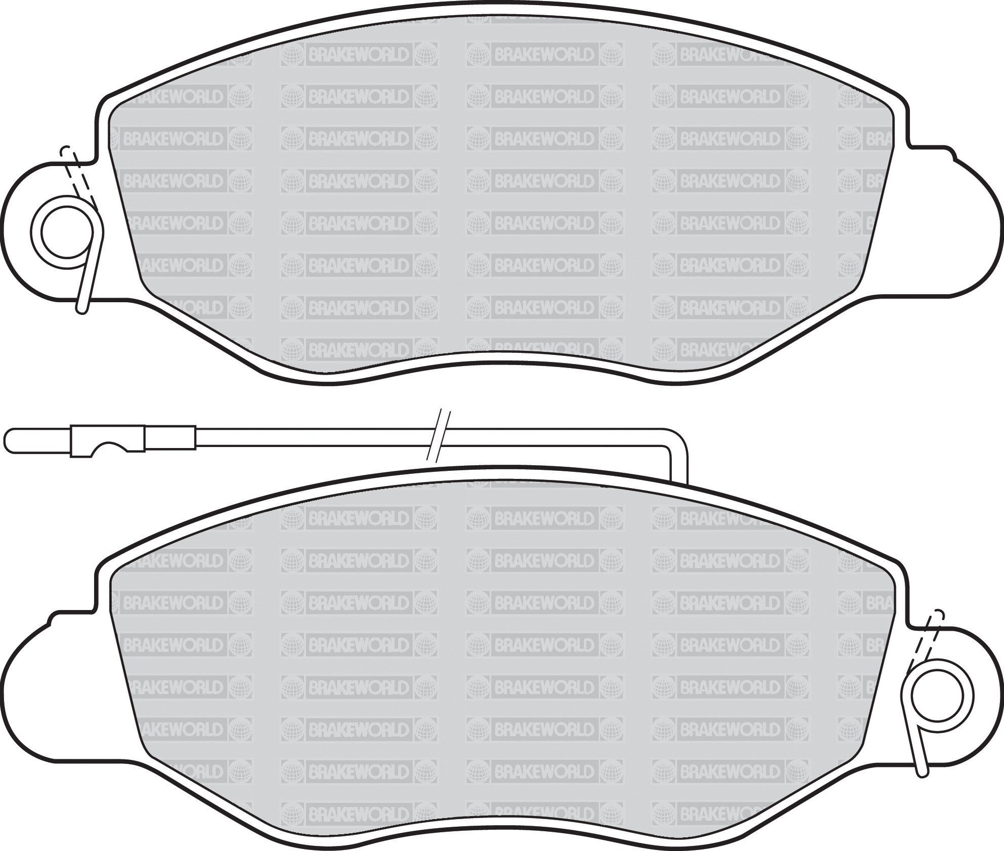 OEM FRONT DISCS AND PADS 276mm FOR NISSAN CABSTAR E 2.7 TD (EUROPE ...